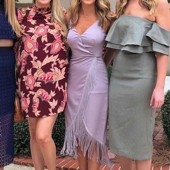 Gianni Bini | Dresses | Gianni Bini Xs Semi Formal Purple Dress | Poshmark